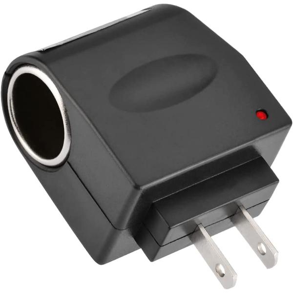 商品名Universal AC to DC Car Cigarette Lighter Socket Adapter Converter, DC 12V 500mA Vehicle Power Inverters, Power Supply...