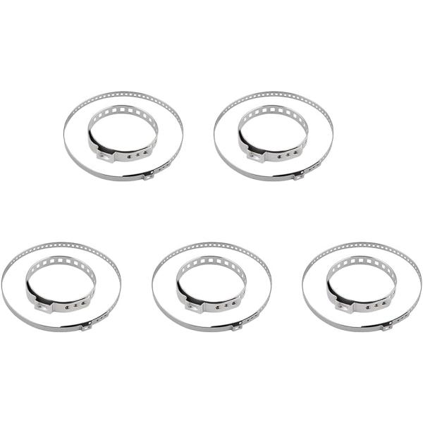商品名10PCS CV Joint Boot Crimp Clamp Kit, Stainless Steel Adjustable Drive Shaft AXLE Boot Clamp, 5pcs Small and 5pcs Larg...