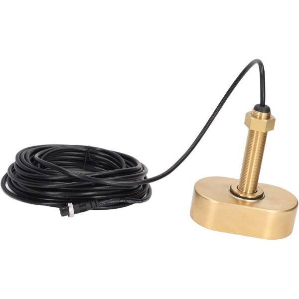 商品名Fish Transducer Sensor, Boat Sounder Fish Finder Transducer Water Temperature Sensor 3 Pin 10m Cable Anti Interferenc...