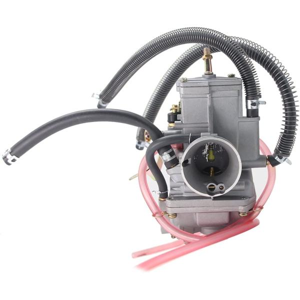 商品名EYLUL 1PC Compatible with Mikuni TM30 30mm Motorcycle Carburetor Flat Slide Smoothbore Carb Compatible with Yamaha DT...