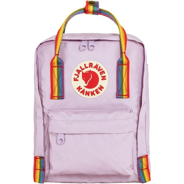 商品名[フェールラーベン] リュック Kanken Rainbow Mini 23621 Pastel Lavender-RainbowFj llr ven K nken Rainbow Mini Backpack for Men, and...