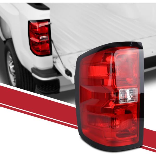 商品名Duolctrams ブレーキテールライト リアランプ アセンブリ 左運転席側 2014-2019 Chevy Silverado 1500 2500HD 3500HD GMC Sierra 3500 HD GM2800261 GM2...