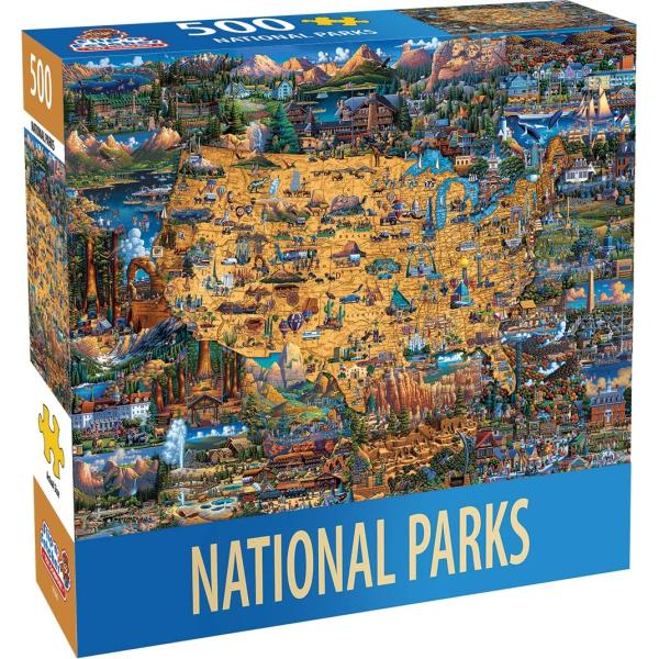 商品名Flip-n-Fetcher - 国立公園 - 500ピースFlip-n-Fetcher - National Parks - 500 Pieceブランド：D O W D L E商品サイズ：高さ：5.1 cm横幅：20.2 cm奥行：...