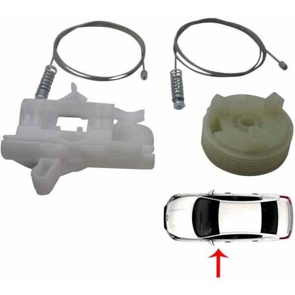 商品名EDK 68070267AD Window Regulator Repair Kit Compatible with Fiat 500 Front Left Driver Side 2009-2019ブランド：EDK商品サイズ：高さ：...