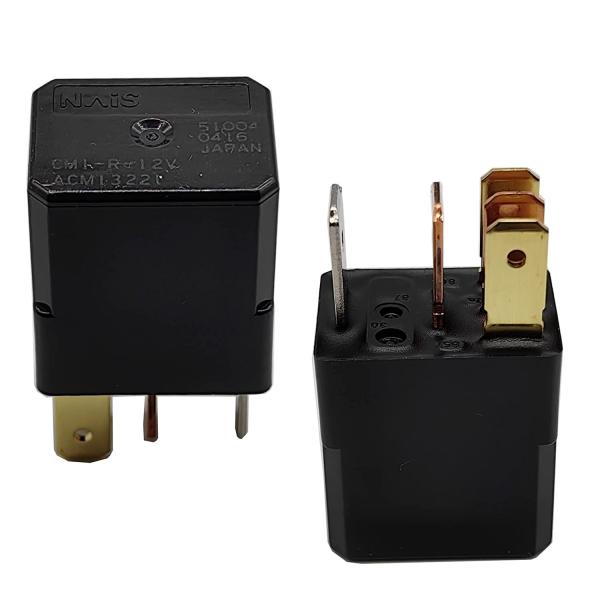 商品名Relay CM1-R-12V, ACM13221, 509010119 Plug in Micro-ISO Automotive A/C Fan Motor, Head lump, ABS, Blower Fan, Defogger...