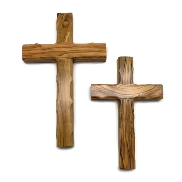 商品名Olive Wood Wall Cross from Bethlehem, Wall Hanging Wooden Cross, confirmation cross gift, Baptism Gifts, Holy Wall cr...