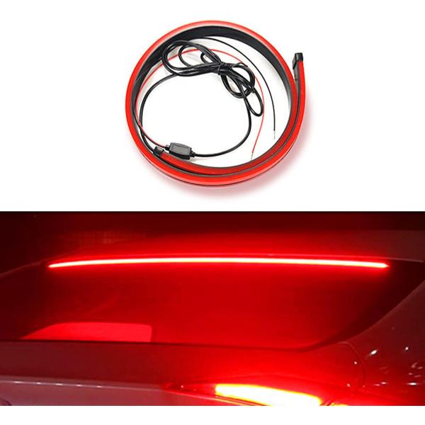 商品名Miytsya 1 PC LED Third Brake Light Strip, Universal Red 3rd Brake Light Bar Sequential Turn Signals, IP67 Waterproof ...