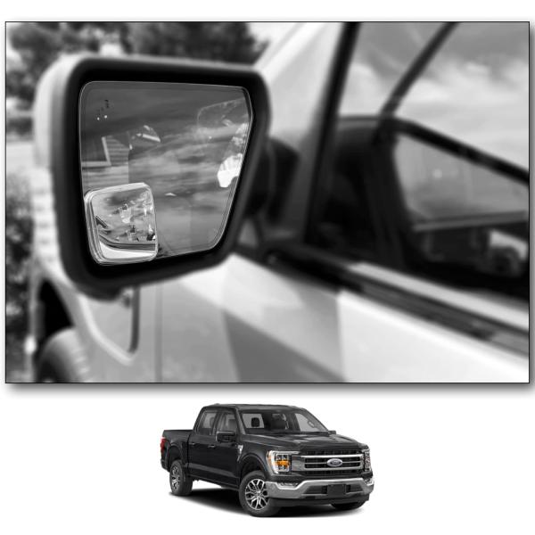 商品名Custom Blind Spot Mirrors- Compatible with 2021- Present Ford F150 | blind spot mirrors compatible with 14th Generati...