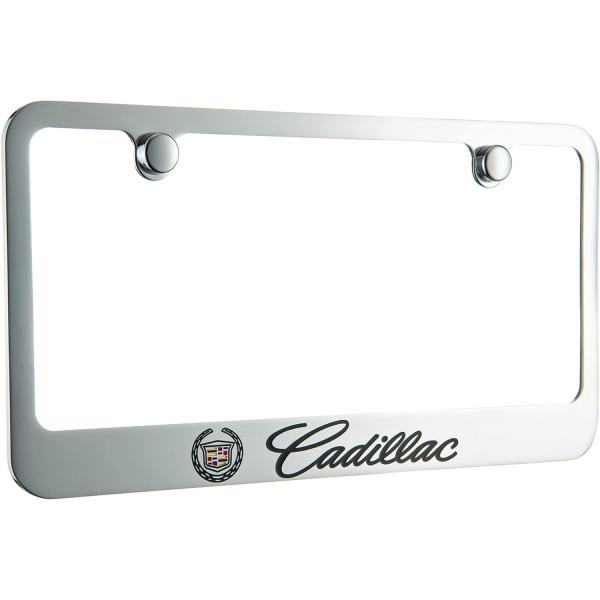 商品名Cadillac with 1 Logo Chromed License Frame, Officially Licensed.ブランド：Elite Automotive Products, Inc.商品サイズ：高さ：1.7 cm横幅...