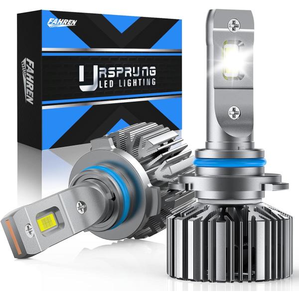 商品名FAHREN 9005/HB3 LEDヘッドライトバルブ 600%明るさ 20000ルーメン 6500K 高輝度 LEDヘッドライト ハイビーム IP68防水 プラグアンドプレイ 取り付け簡単 ハロゲン交換 2個入りFAHREN 90...