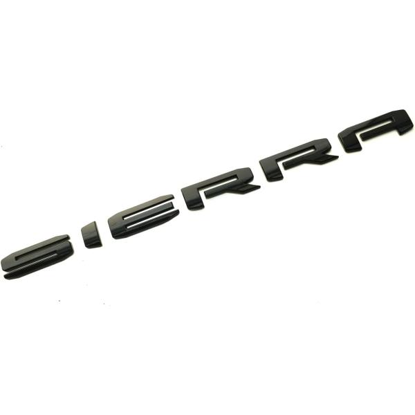 商品名1pc 2019 2020 2021 Sierra Letters Emblems 3D Pickup Badge NAMEPLATE Tailgate Logo Stickers Replacement for AT4 Denali...