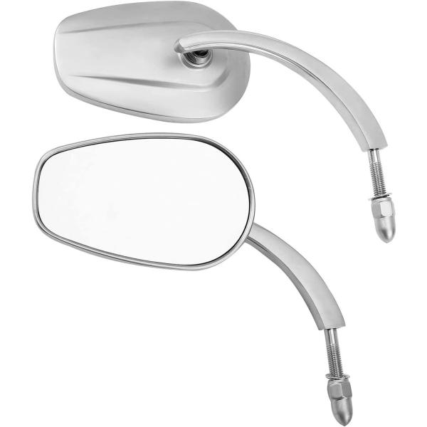 商品名Motorcycle 8mm Rearview Mirror for Harley Touring Street Glide FLHX 2006-2017 Softail Fat Boy Bob Street 500 750 2016...