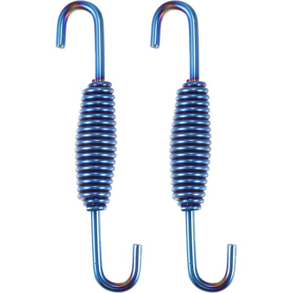 商品名X AUTOHAUX 2 Pcs Motorcycles Universal Exhaust Pipe Spring 68mm 2.68"" Stainless Steel Exhaust Pipe Spring Hook Modif...