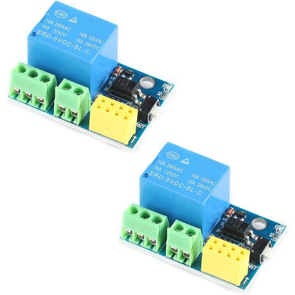 商品名EC Buying 2Pcs WiFi Relay ESP8266 ESP01 ESP01S Socket WiFi Relay Module Smart Socket for Arduino New Version Home Rem...