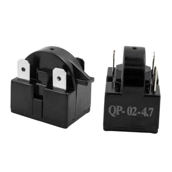 商品名Komitasui スタート リレー PTC 冷蔵庫 コンプレッサー スターター 3ピン QP2-4.7 Vissani Danby コンプレッサー対応 (2個パック)Komitasui Start Relay PTC Refrige...