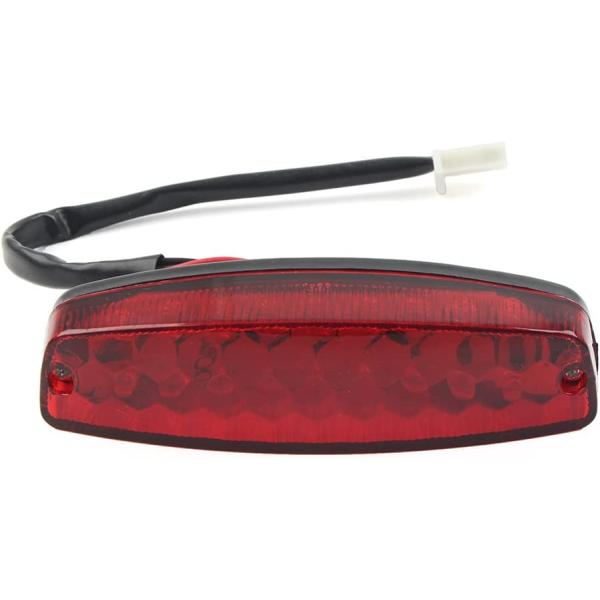 商品名Newsmarts Motorcycle LED Rear Brake Taillight Universa 86mm Red For 50cc 70cc 90 cc 110cc 125 cc Taotao SunL JCL Cool...