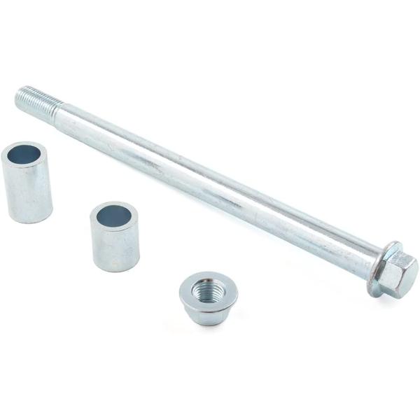 商品名FSFY Front Rear Rim Wheel Axle, 220mm Front Back Rear Axle with 2 Spacers For 125cc 140cc 150cc 160cc Motorcycle Mope...