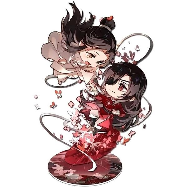 商品名2Pcs Grandmaster Of Demonic Cultivation/Mo Dao Zu Shi Acrylic Keychain Tian Guan Ci Fu Pendant Double-Sided Pattern (...