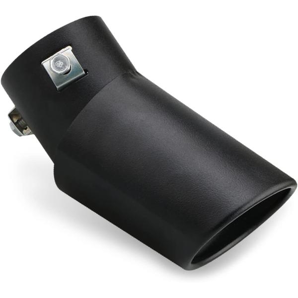 商品名Miytsya 1 PC Car Exhaust Tip, 2.48"" Inlet 3.34"" Outlet 5.5"" Overall Length Stainless Steel Exhaust Tips, Universal...