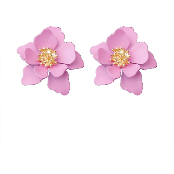 商品名VLIZO Frosted Flower Ear Accessories Sweet Natural Temperament Accessories Fashionable Ethnic Style Everything Up Ear...