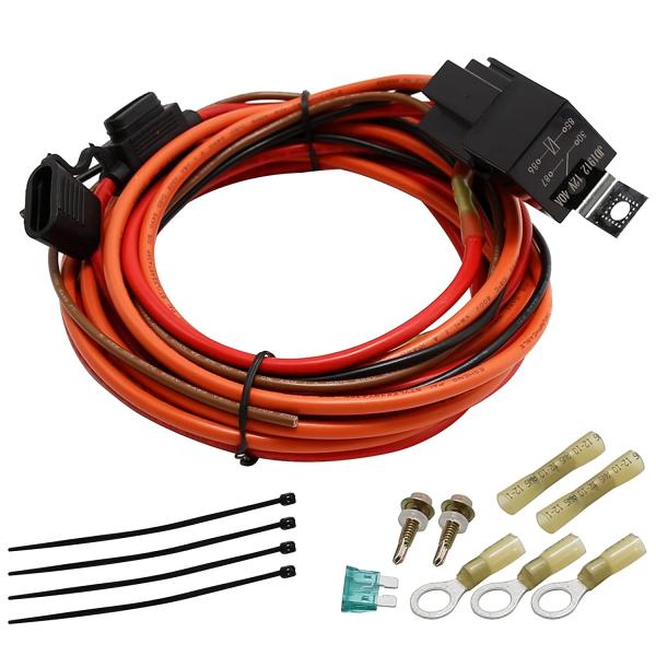 商品名Fuel Pump Relay Assembly 40A Relay 30A Fuse Replacement for 12V System P/N 30247 Electric Fuel Pump Wiring Harness Re...