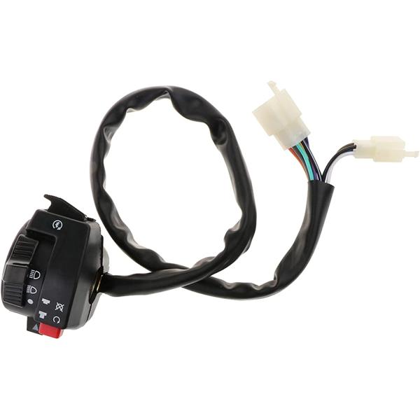 商品名Handlebar Switch Motorcycle Handlebar Switch Assembly Multi-Function Left Turn Signal Horn Start Choke Starter Switch...