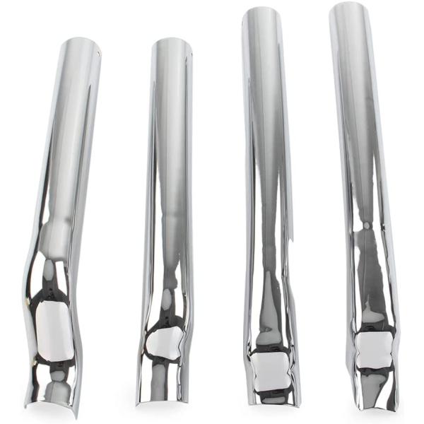 商品名Lirun Motorcycle Rear Swingarm Tube Covers Chrome For Harley-Davidson Softail FXS, FLS, FLSTFB, FLSTF, FXSTD or FLSTN...