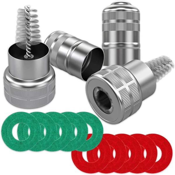 商品名neynavy 2 PCS Cable Terminal Cleaning Brush and 10 PCS Cable Terminal Washers Fiber Protector, Cable Cleaner Dirt Bru...