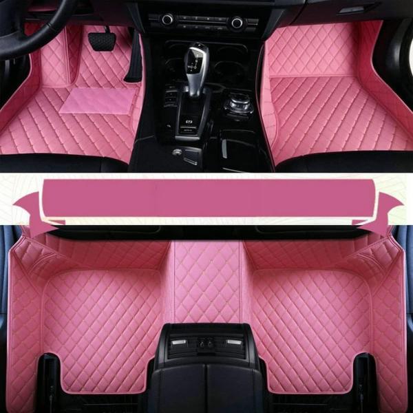 商品名VOZAR Customize All-Weather Protection Luxury Leather Floor Mats for Cars, SUVs, and Trucks According to Automotive M...
