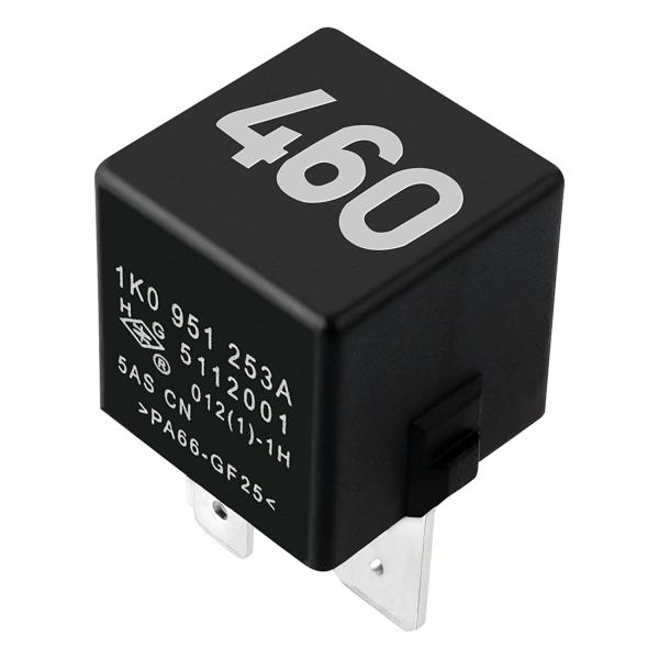 商品名1K0951253A #460 自動車パワーECUリレー 12VDC 4ピン VW CC GTI R32 Rabbit TT A3 R8 Tiguan Passat Jetta用1K0951253A #460 Automotive P...