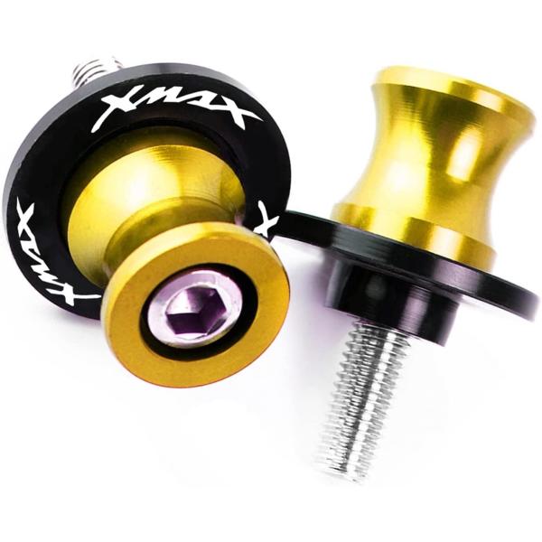 商品名RAICAR for Yamaha X MAX Xmax 125 200 250 300 400 X-MAX All Years Motorcycle CNC Swingarm Slider Spool Yard 6mm Bracke...