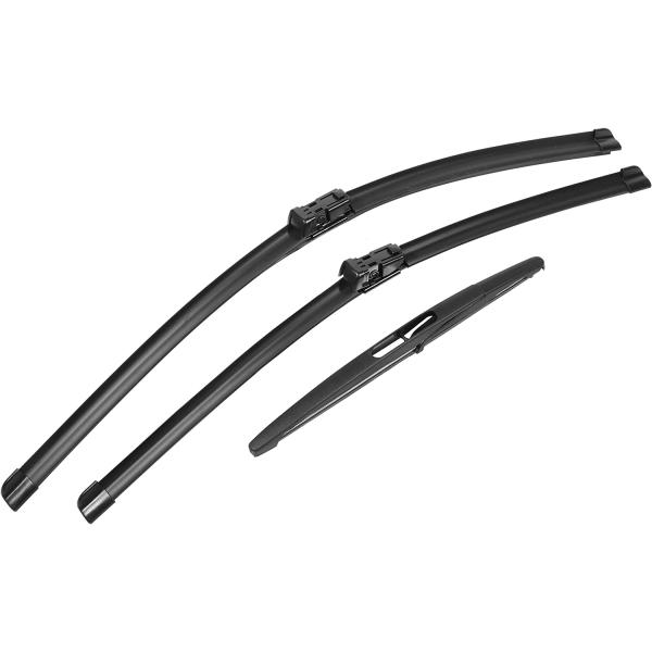 商品名ACROPIX 24"" 21"" 11"" Front Rear Back Glass Windshield Wiper Blade Set Fit for GMC Acadia for Saturn Outlook with To...