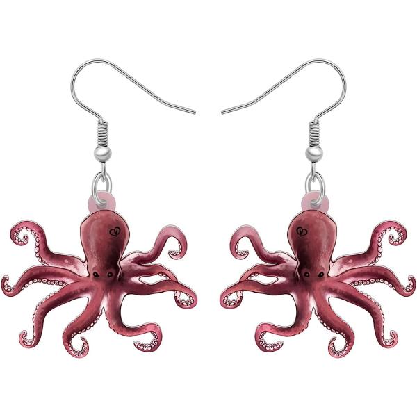 商品名YAYAKO Acrylic Jellyfish Earrings Dangle Jewelry Crab Octopus Whale Turtle Earrings for Women Girls Ocean Animals Sum...