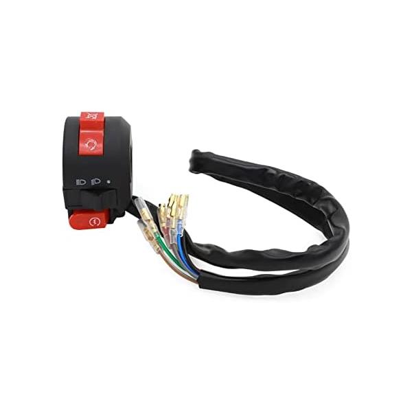 商品名Atv Motorcycle Handlebar Horn Turn Signal Head Lights Switch Assembly For Atc110 Atc125M Atc185S Atc200 E Es M S Rブラン...