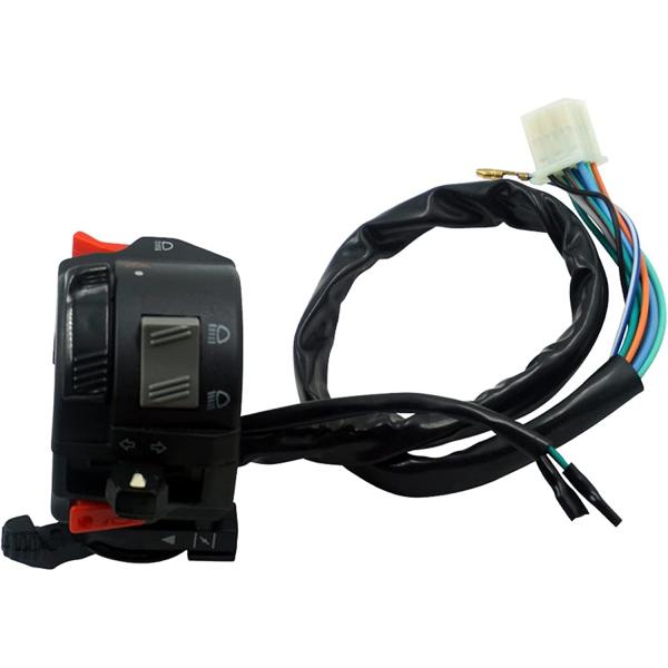 商品名Xinbalove 22mm Universal Handlebar Control Switch Button Motorcycle Headlight Fog Light Turn Signal Replacement for R...