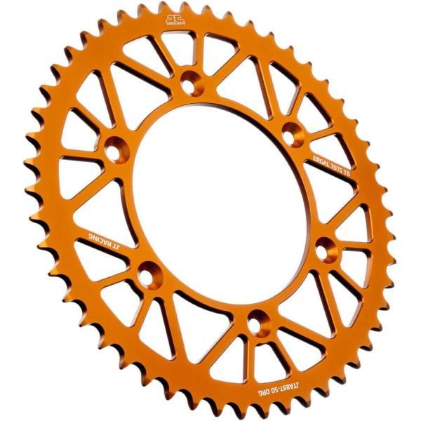 商品名JT Aluminum Racelite Rear Sprocket 50T Orange JTA897.50ORGブランド：RPM商品サイズ：商品番号：色：素材：