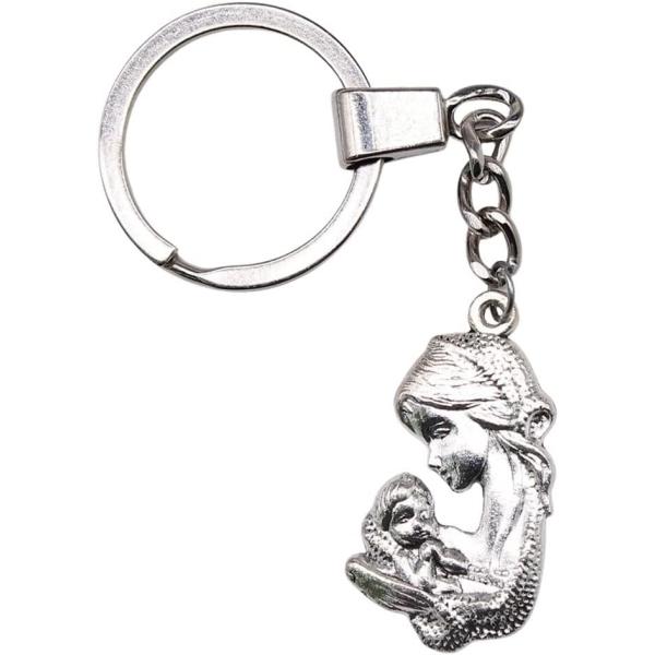 商品名FZZDP Antique Silver Color 37x20mm Mom and Child Pendant Keyring Souvenirs Backpack Accessoriesブランド：商品サイズ：1商品番号：色：As ...