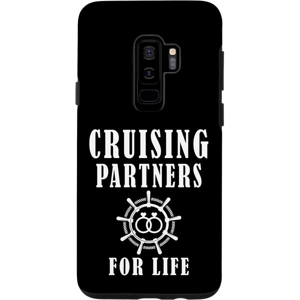 商品名Galaxy S9+ Cruising Partners For Life Wife Husband Couples Sailor Caseブランド：Captain Captains Anchor Sailors Sailing Bo...