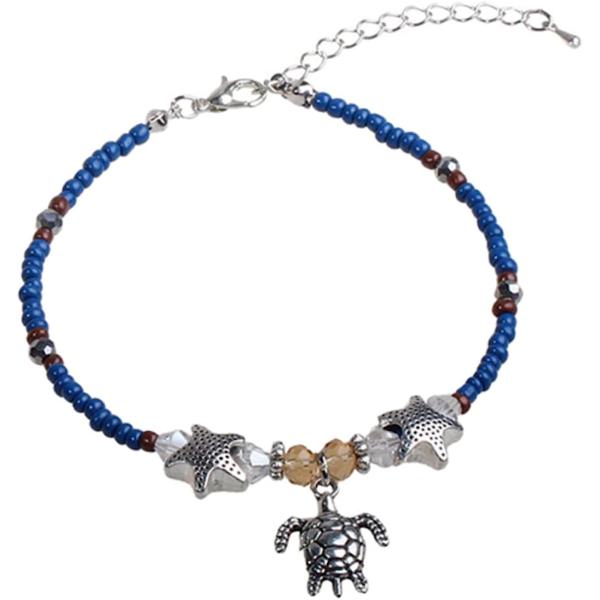 商品名BESTOYARD 2pcs Friendship Jewelry Beaded Friendship Bracelets Hawaiian Bracelet Bohemian Ankle Chain Star Anklets Ank...