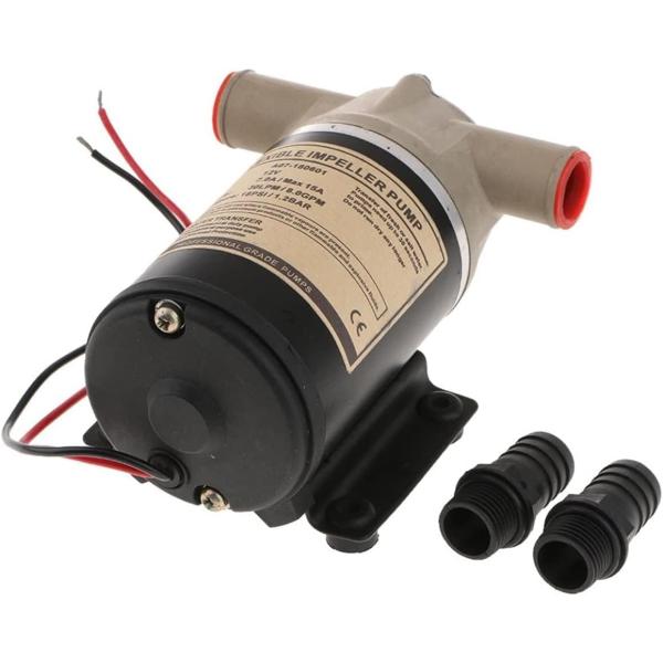 商品名DEPILA Power Pumps 12V 8 GPM 30 LPM Self Priming Centrifugal Impeller Bilge Pump Marine RV for Baot Yacht Truck Trail...