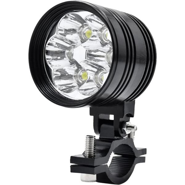 商品名BUZHI Motorcycle Lights,1PCS Super Bright White Motorcycle 60W LED Spotlight Headlight Waterproof Spot Head Lamp Driv...