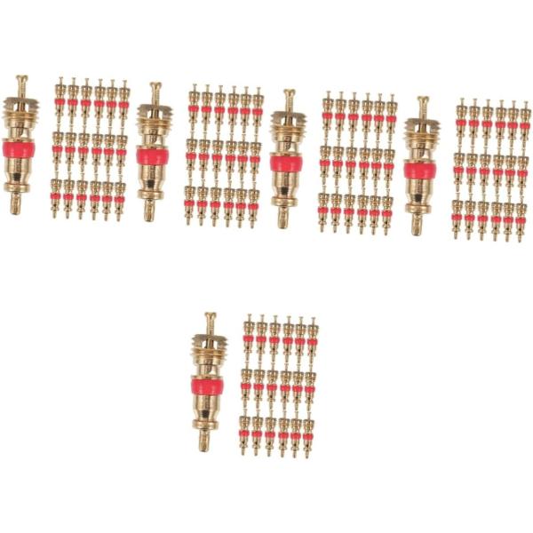 商品名Unomor 250 Pcs Valve Accessories for Your Car Universal Car Accessories Red Car Accessories Professional Valves Part ...
