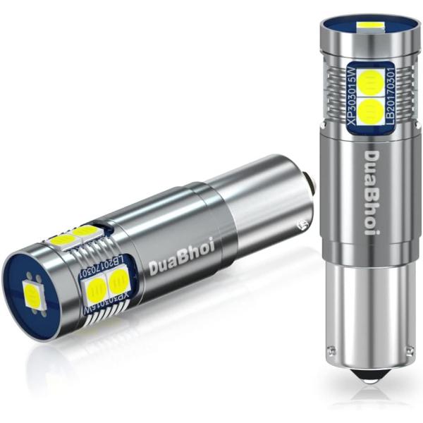 商品名DuaBhoi H6W BAX9S LED Bulb 64132 38161 CANBUS Error Free 3030 SMD 6000K White Super Bright for BMW VW CC Audi Parking...