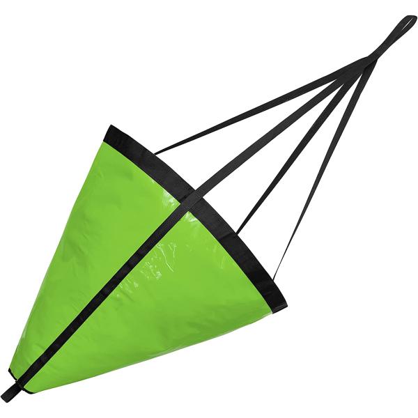 商品名BLUEWING 42"" Drift Sock Sea Anchor 3.5ft Green Parachute Drift Anchor Drift Sock 840D Nylon Sea Anchor Drogue for Ma...