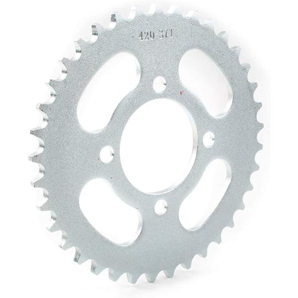 商品名LIRU Motorcycle Silver Rear Chain Sprocket Kit Accessaries For Chinese 50cc 70cc 110cc 125cc Dirt Pit Bike ATV Taotao...