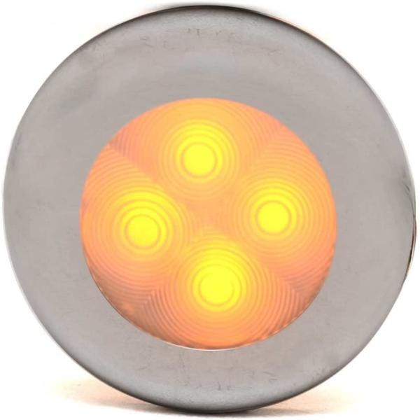 商品名Hella Boat LED Courtesy Light 980507077 | Amber 2 Inch Chromeブランド：Generic商品サイズ：高さ：2.5 cm横幅：7.6 cm奥行：7.6 cm重量：1361 g商品...