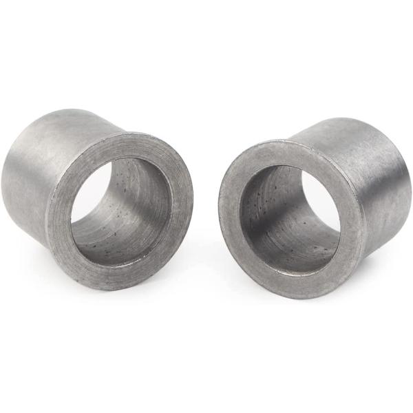 商品名Lirun Silver 2pcs Motorcycle Wheel Bearing Reducers I.D. Adapter 25mm 1"" to 3/4"" Axle Reducer Spacer Universal for ...