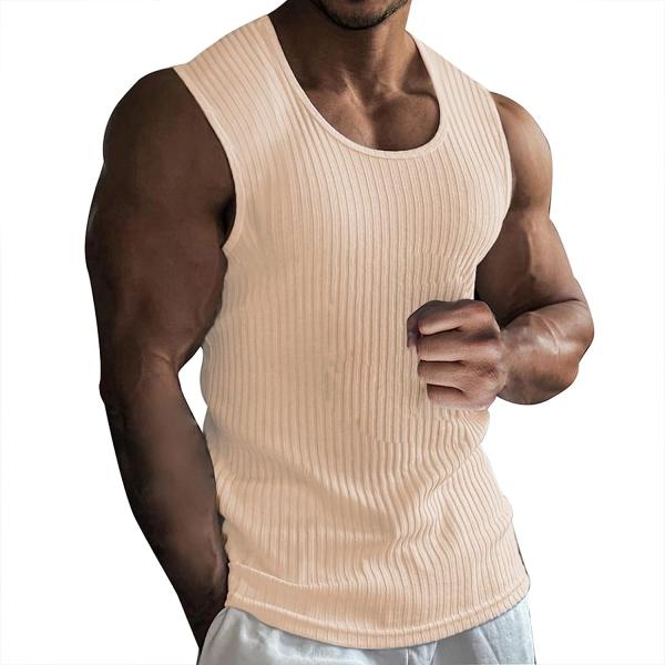 商品名Stoota Mens Shirts Casual, Summer Sleeveless Solid Color Round Neck Sport Muscle Fitness Tight Breathable Tank Tops V...