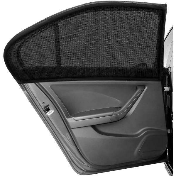 商品名JINRUCHE Car Window Shade, 2 Pack Car Sun Shade for Rear Window Baby, High Stretchy Car Universal, Suitable for mid-S...