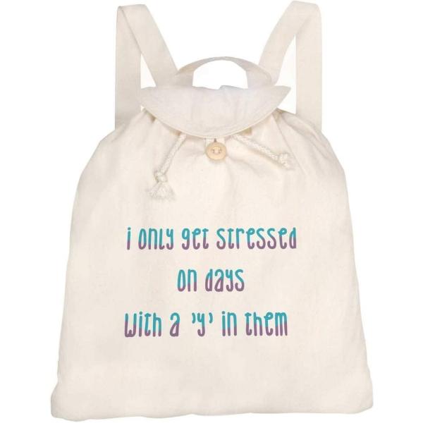 商品名Azeeda 'Stressed' Canvas Rucksack/Backpack (RK00026631)ブランド：Azeeda商品サイズ：41cm x 37cm重量：0 g商品番号：色：Natural素材：Cotton